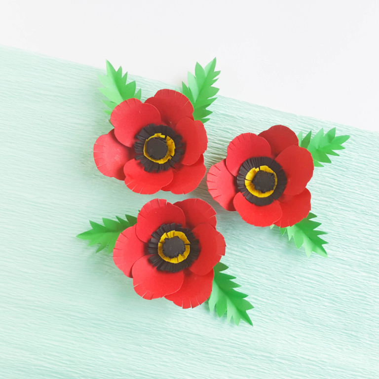 Paper Poppy Craft | Fun Family Crafts