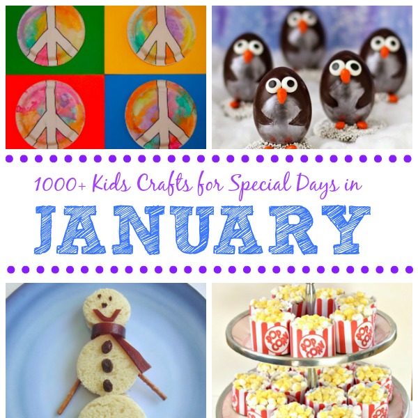 Crafts for january store