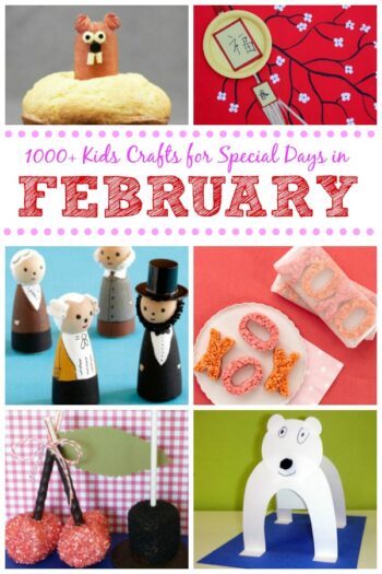 Kids Crafts for Special Days in February | Fun Family Crafts