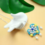 Beaded Heart Pendant Necklace | Fun Family Crafts