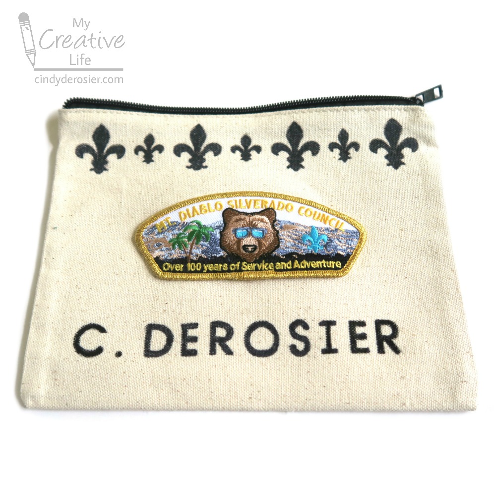 Personalized Scout Pouch | Fun Family Crafts