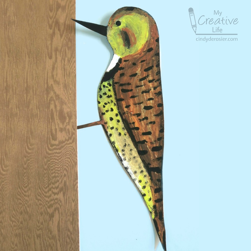 Chipboard Yellowhammer | Fun Family Crafts