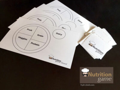 Printable Nutrition Game | Fun Family Crafts