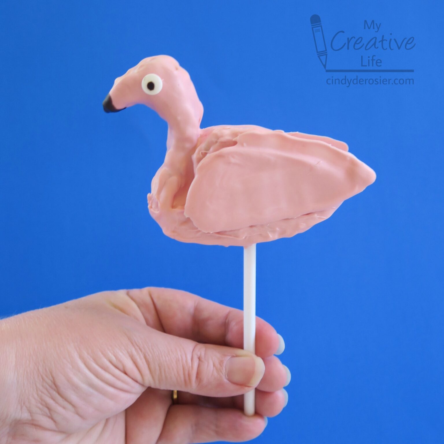 Rice Krispie Treat Flamingo | Fun Family Crafts