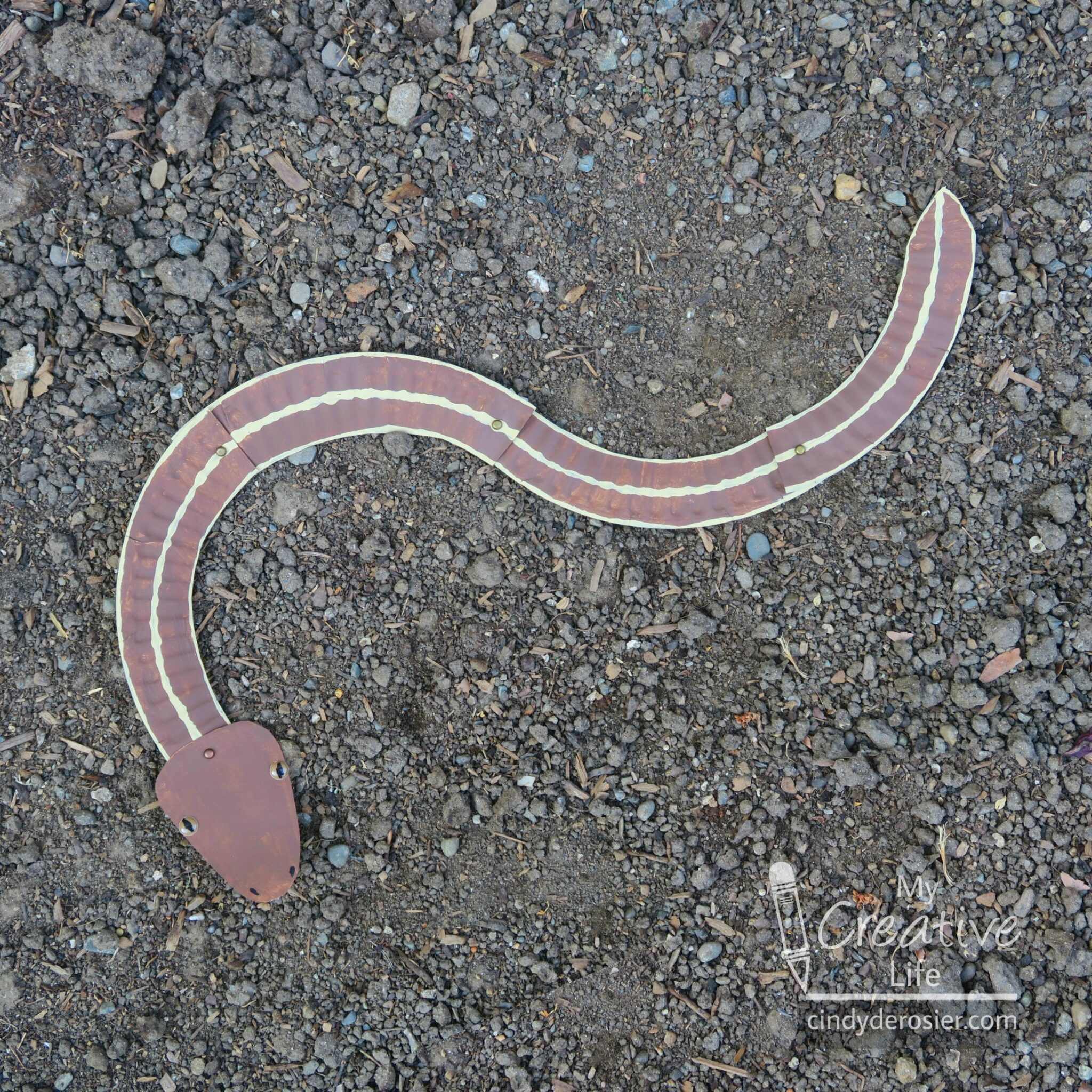 Paper Plate Garter Snake | Fun Family Crafts
