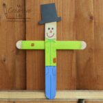 Craft Stick Scarecrow | Fun Family Crafts