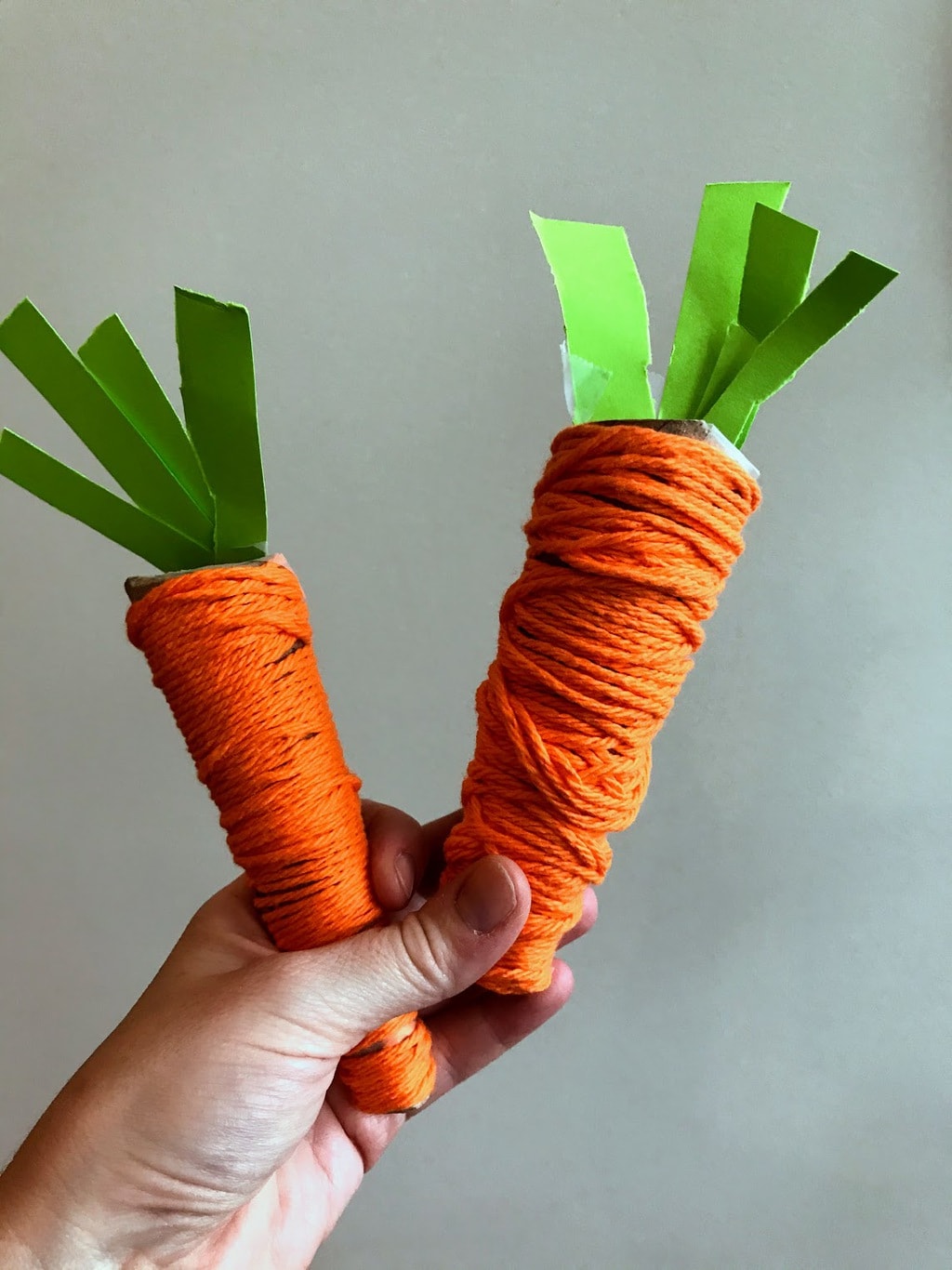 Carrot Crafts For Preschoolers