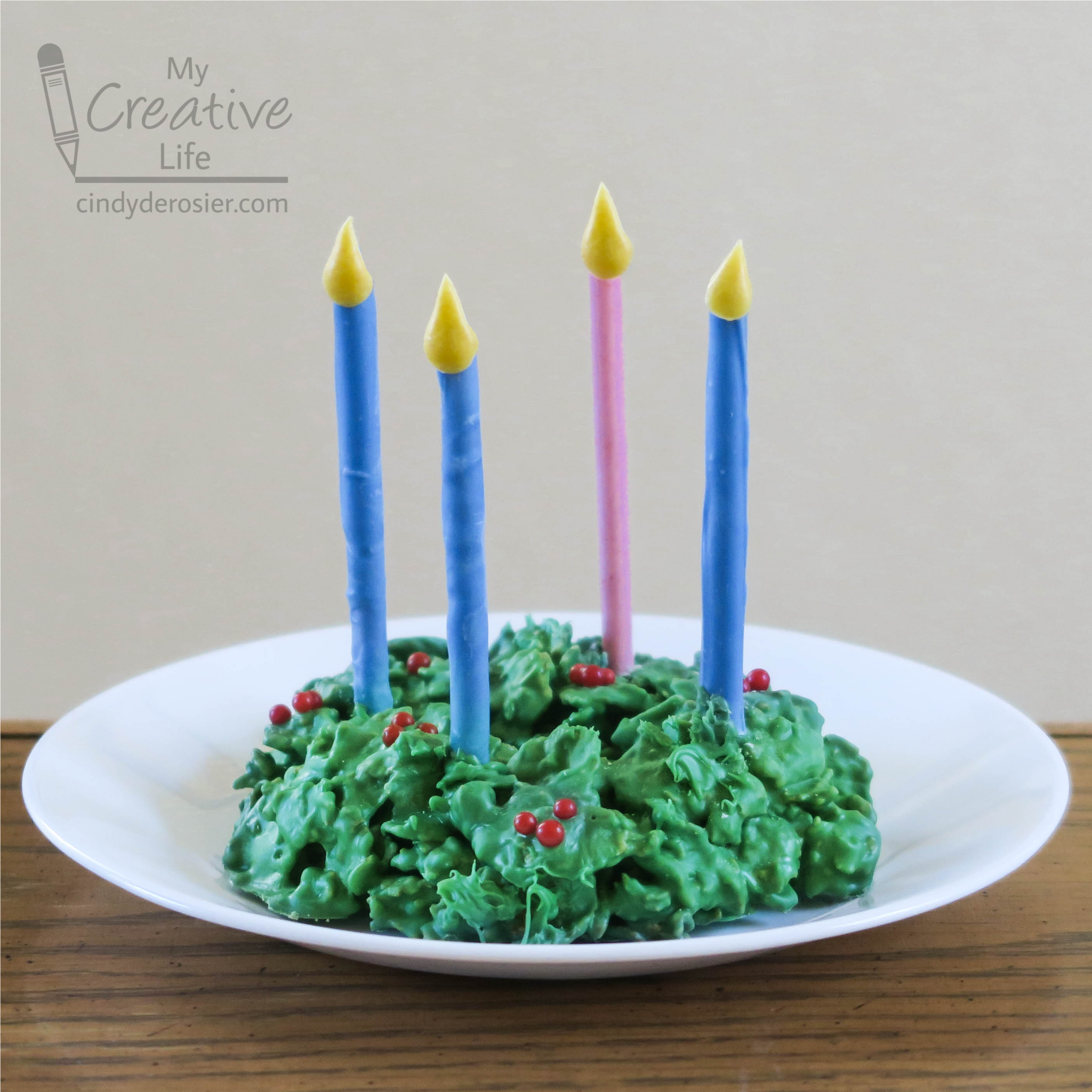 Edible Advent Wreath | Fun Family Crafts