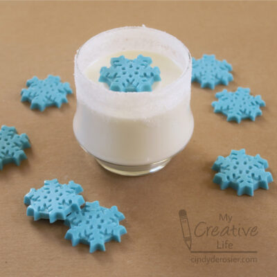 Winter Mint Snowflakes | Fun Family Crafts