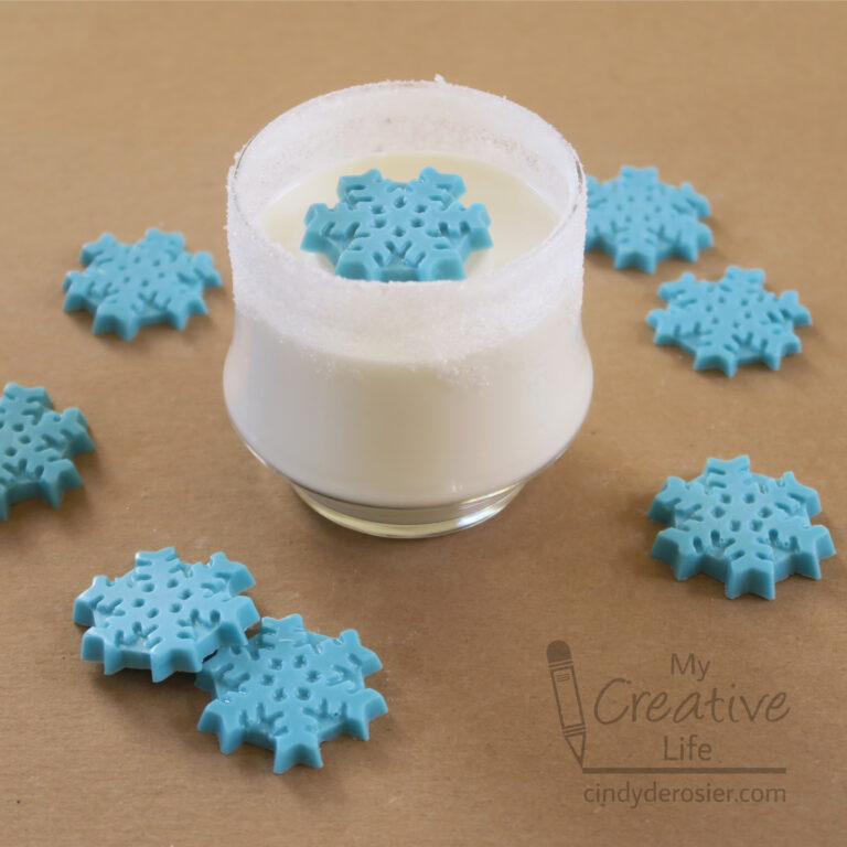 Winter Mint Snowflakes | Fun Family Crafts