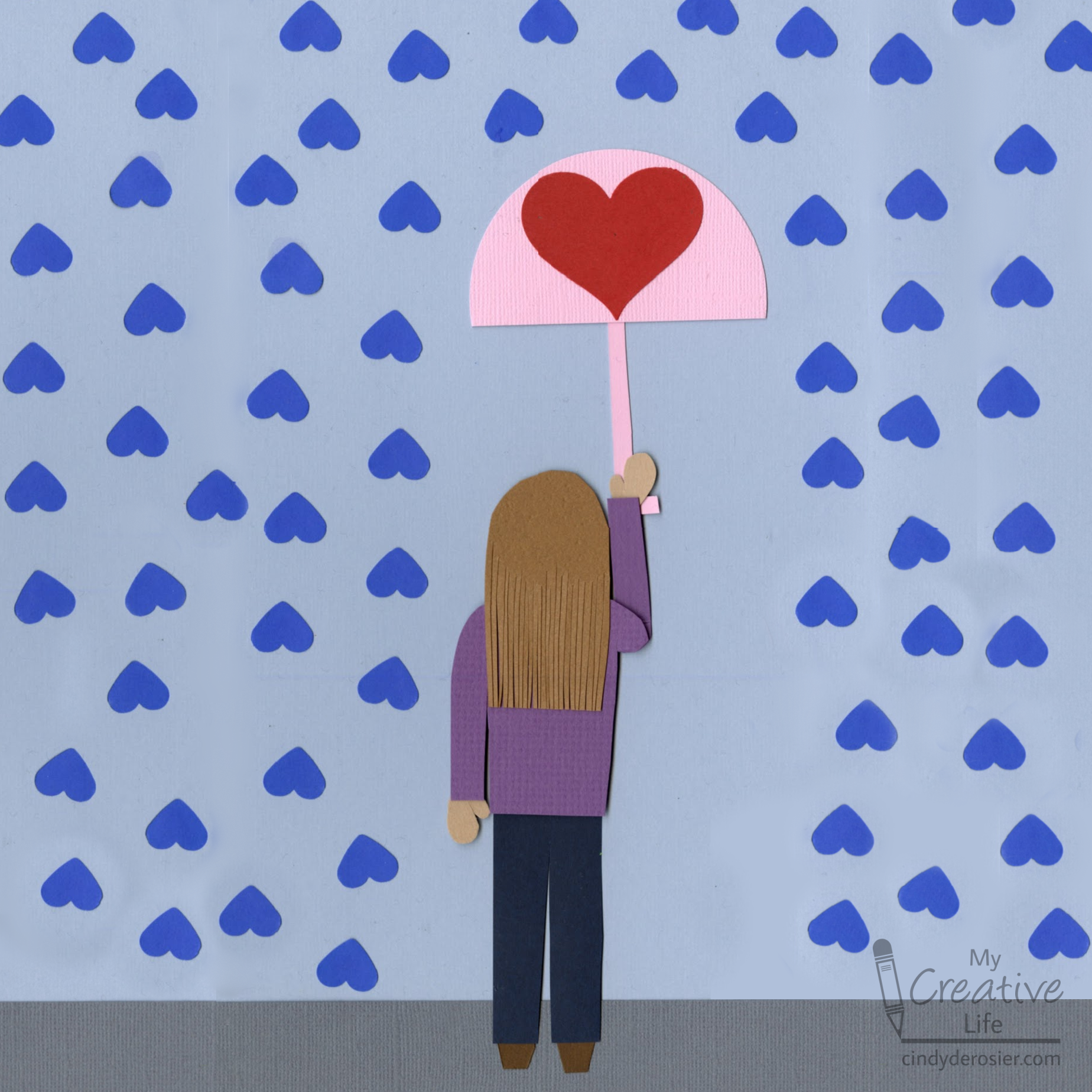 It's Raining Hearts for Valentine's Day | Fun Family Crafts