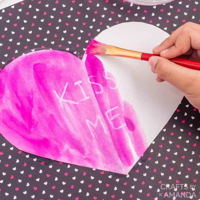 Secret Message Valentine | Fun Family Crafts