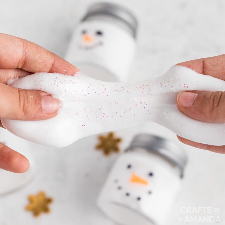 Snowman Slime | Fun Family Crafts