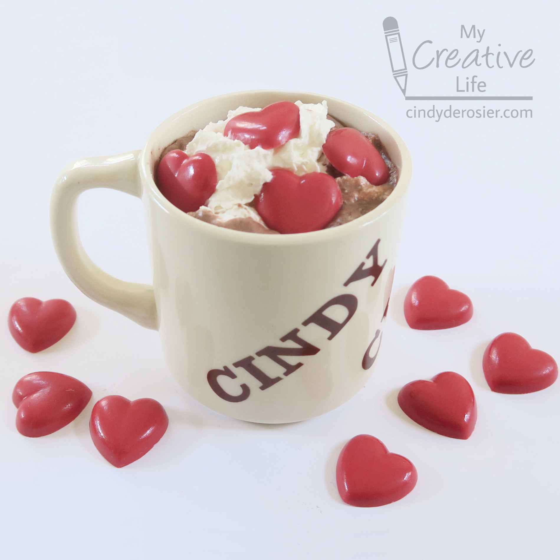 Raspberry Heart Hot Cocoa | Fun Family Crafts