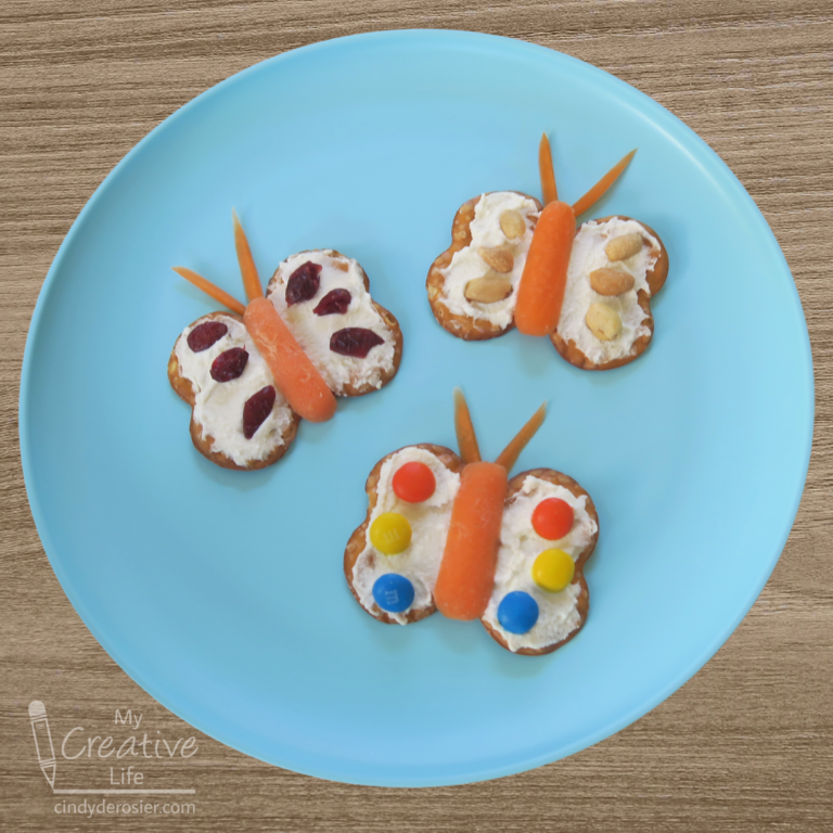 Pretzel Butterfly Lunch | Fun Family Crafts