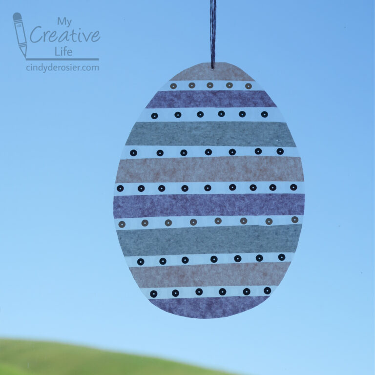 Easter Egg Sun Catcher | Fun Family Crafts