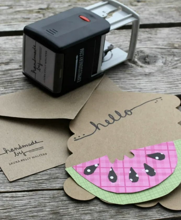 Hello Watermelon Note Cards | Fun Family Crafts