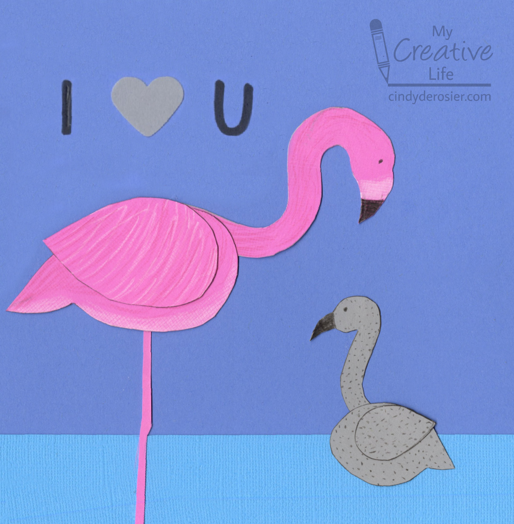 Father's Day Flamingo | Fun Family Crafts