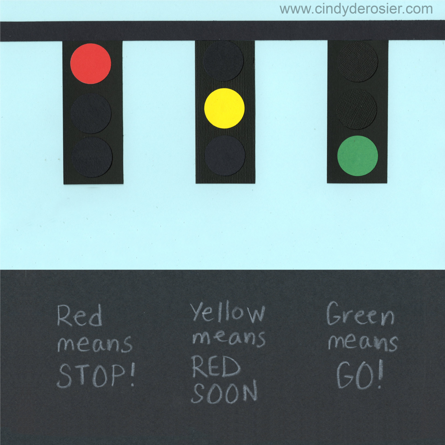 Traffic Light Craft | Fun Family Crafts
