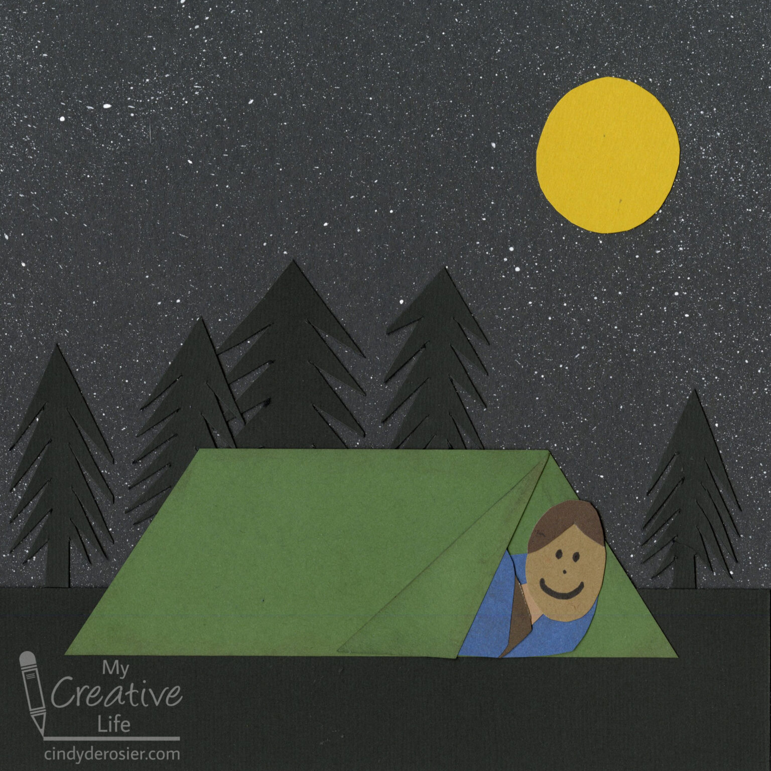 Happy Camper Craft | Fun Family Crafts