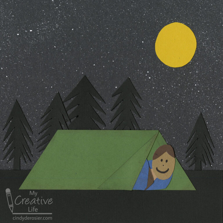 Happy Camper Craft | Fun Family Crafts