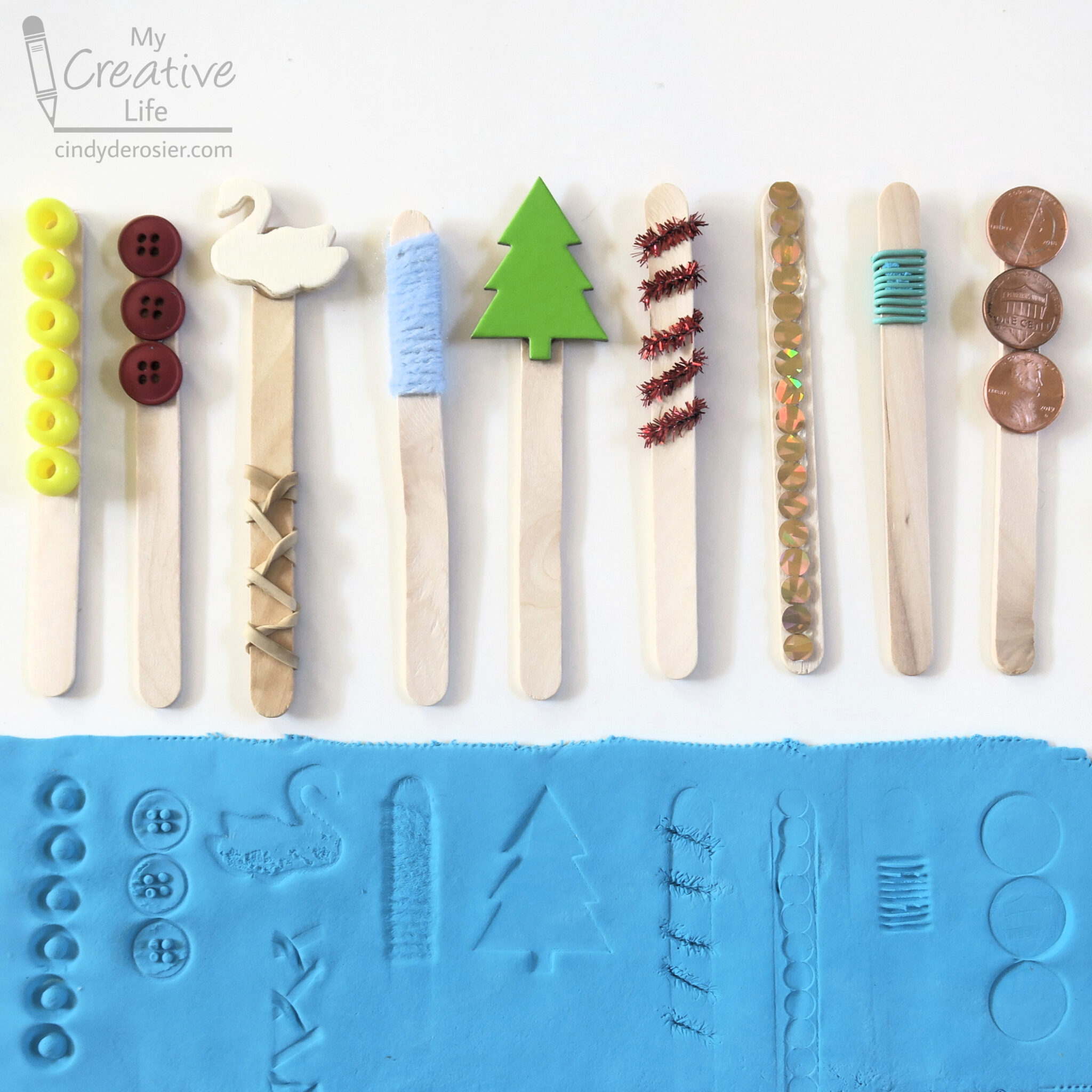 Playdough Texture Tools | Fun Family Crafts