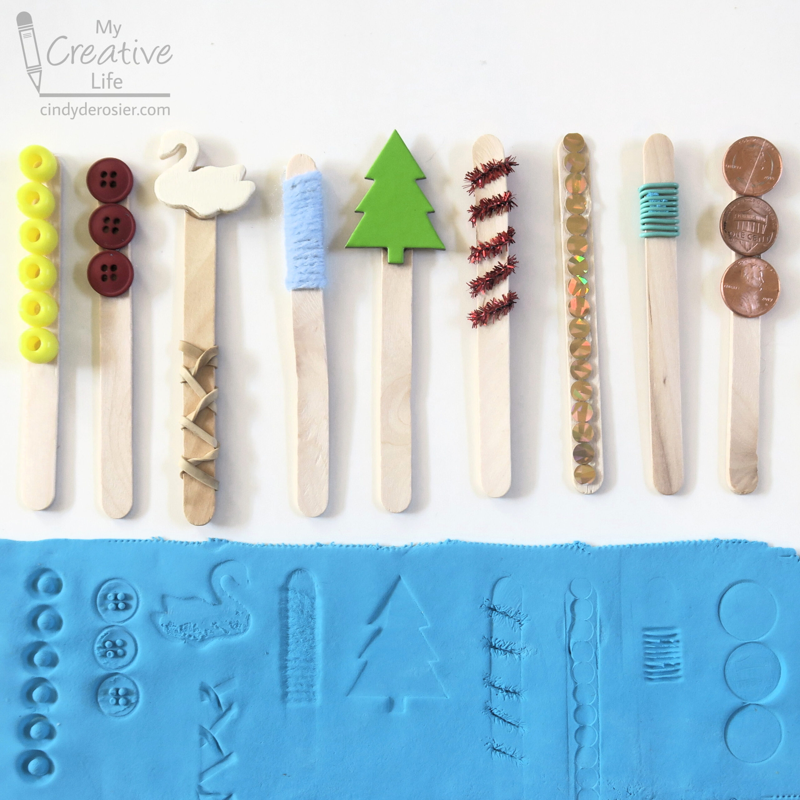 Playdough Texture Tools | Fun Family Crafts