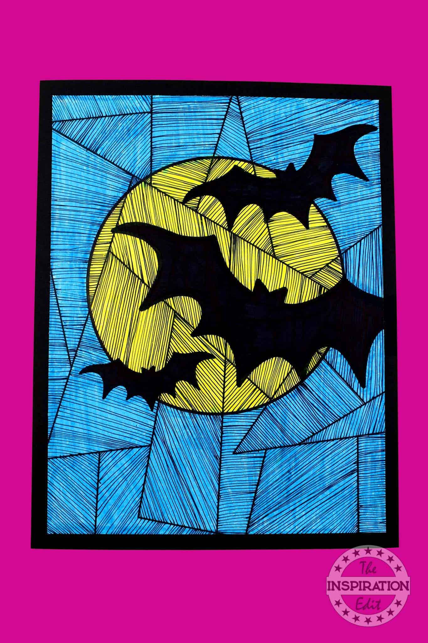 Halloween Bat Drawing | Fun Family Crafts