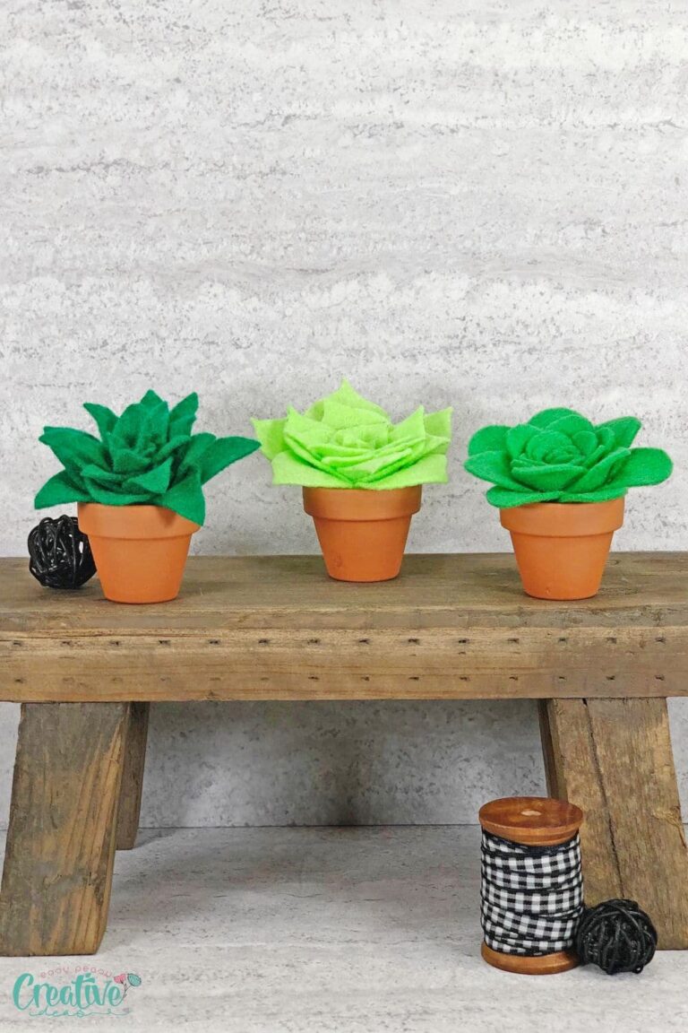Felt Succulents | Fun Family Crafts
