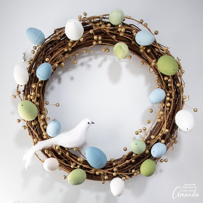 Easter Egg Wreath | Fun Family Crafts