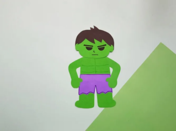 Papercraft Hulk | Fun Family Crafts