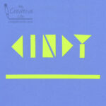 Name Art: Triangles and Rectangles Only | Fun Family Crafts