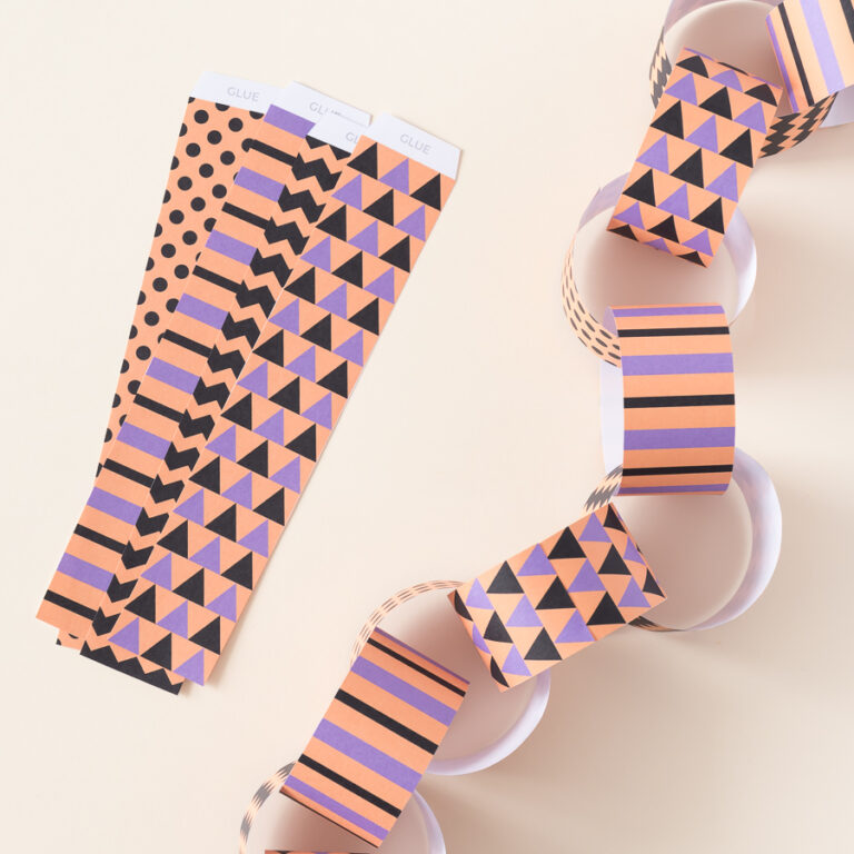 Printable Halloween Paper Chains | Fun Family Crafts