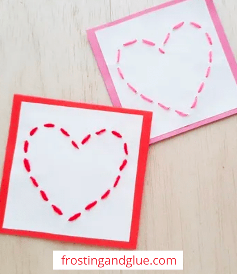 Heart Stitch Craft | Fun Family Crafts