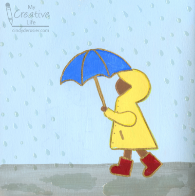 R is for Raincoat | Fun Family Crafts