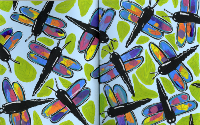 Whimsical Painted Dragonflies | Fun Family Crafts