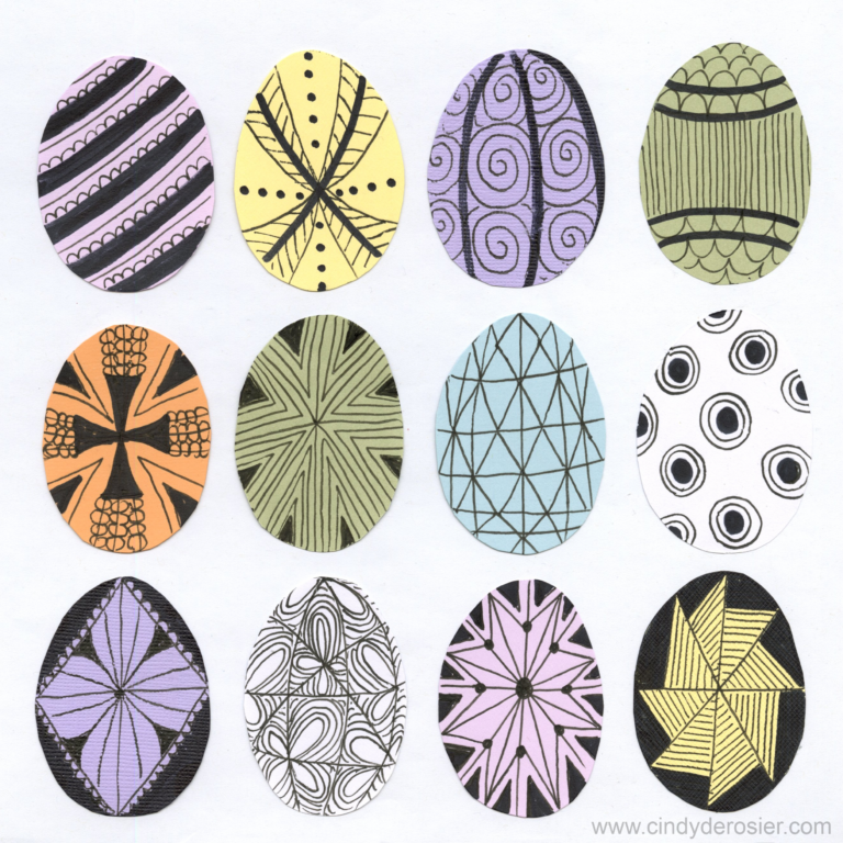 Easter Egg Doodles | Fun Family Crafts