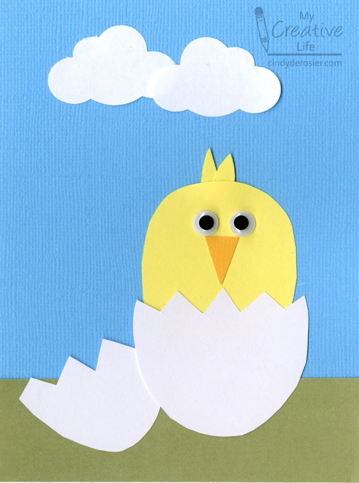 Hatching Chick Card | Fun Family Crafts