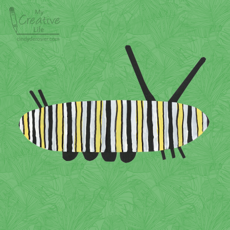 Monarch Caterpillar Craft | Fun Family Crafts