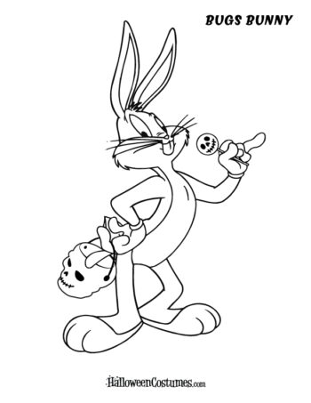 Looney Tunes Halloween Coloring Pages | Fun Family Crafts