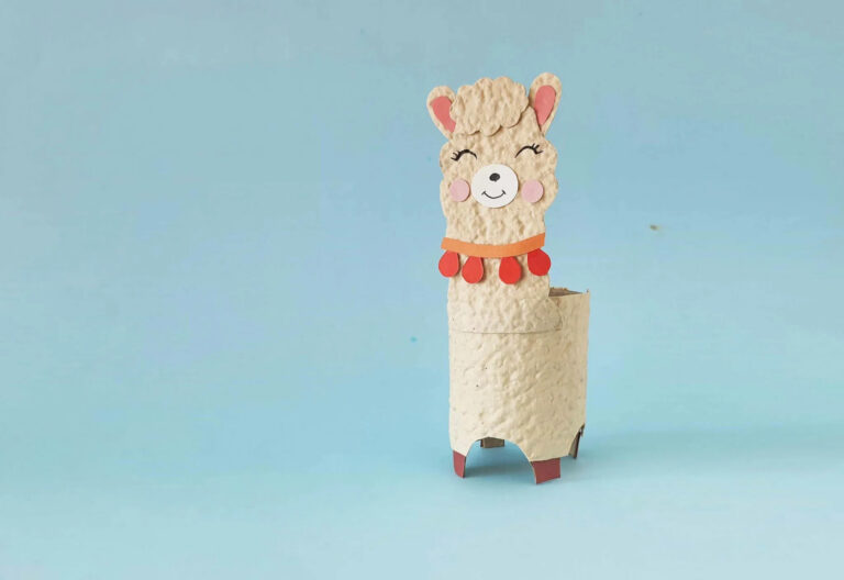 Toilet Paper Roll Llama | Fun Family Crafts