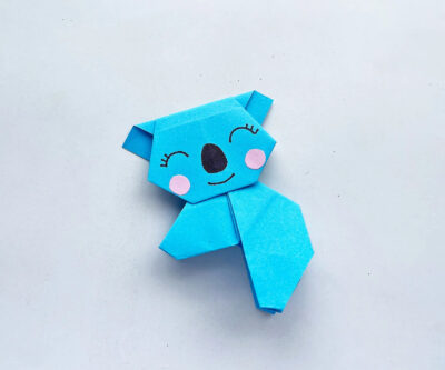 Origami Koala Bookmark | Fun Family Crafts