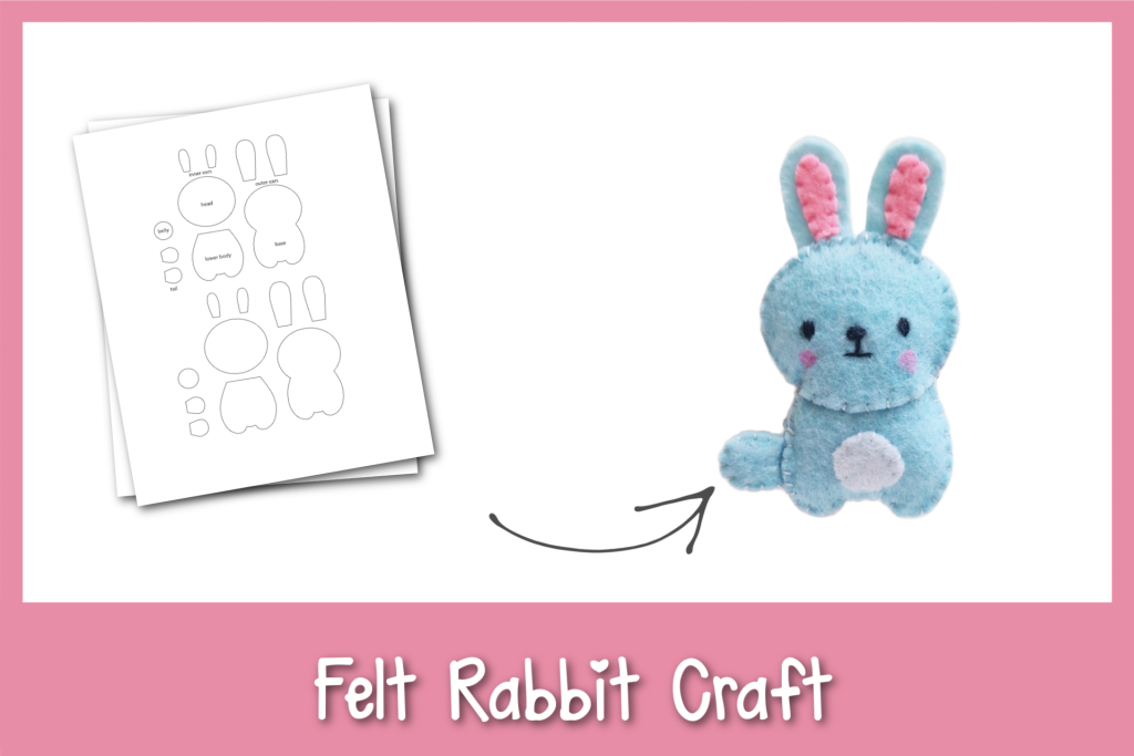 Felt Rabbit | Fun Family Crafts