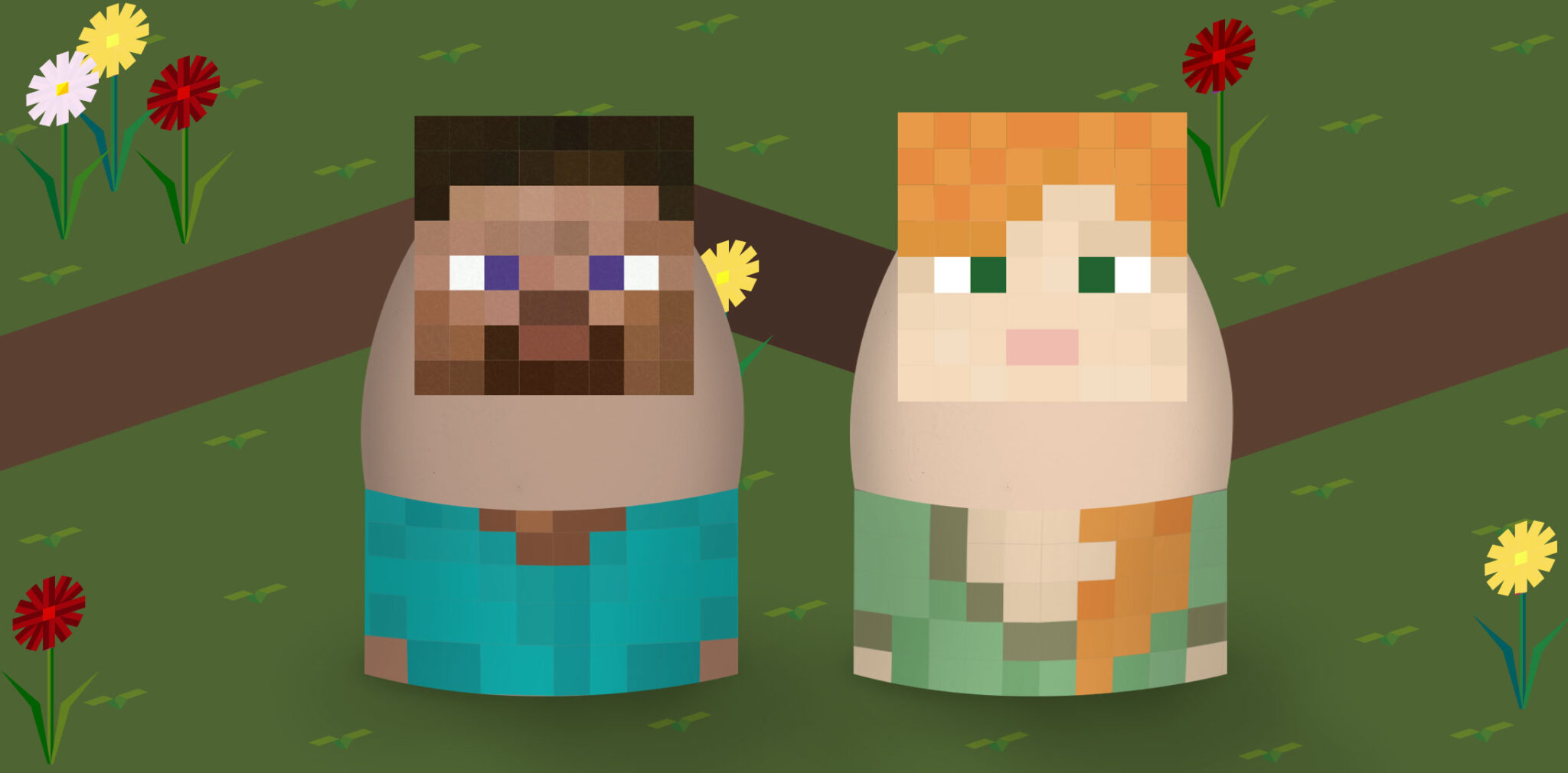 Minecraft Easter Egg Printables | Fun Family Crafts